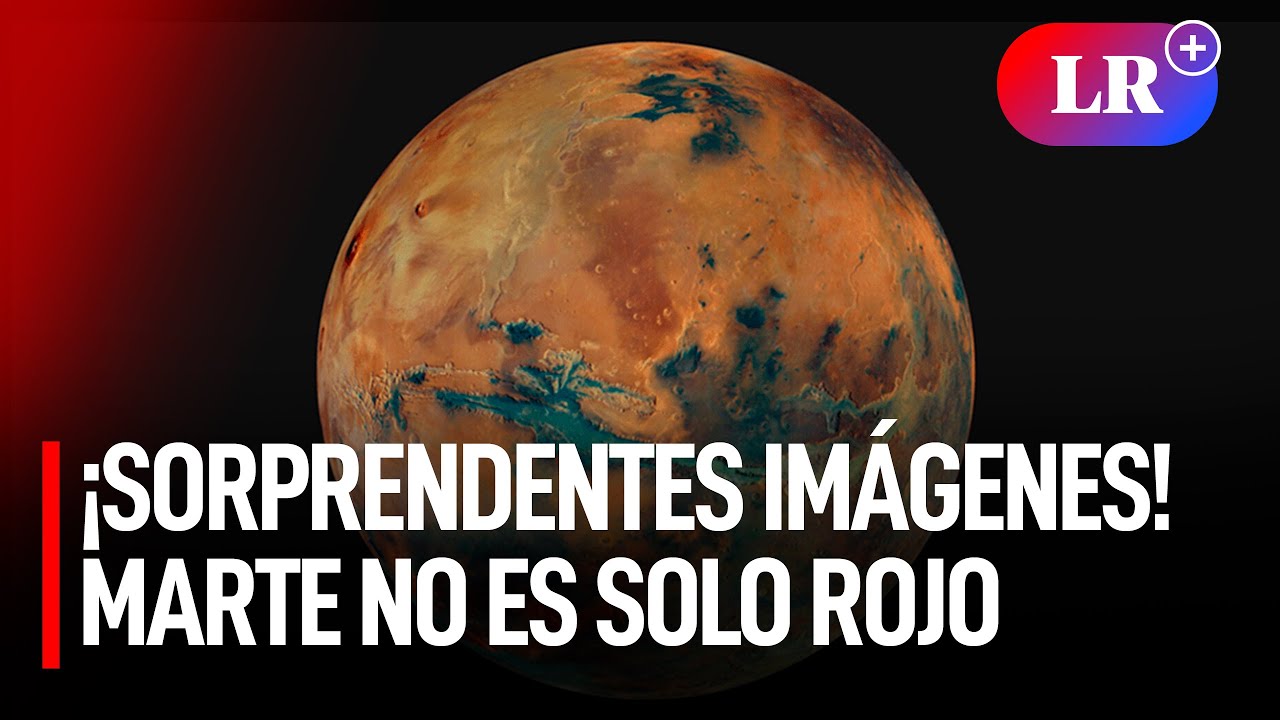 Marte DEJA DE SER SOLO ROJO y muestra sus VERDADEROS COLORES en ...
