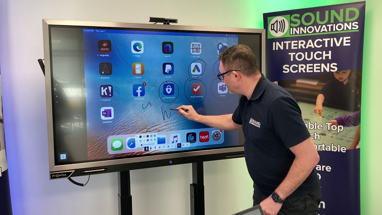 Prowise Touchscreen Meeting room presentation made easy - YouTube