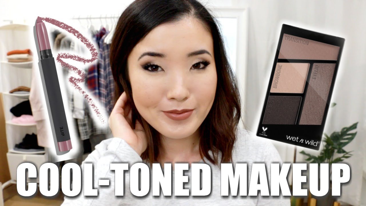 Easy Cool-Toned Makeup for Everyday - YouTube