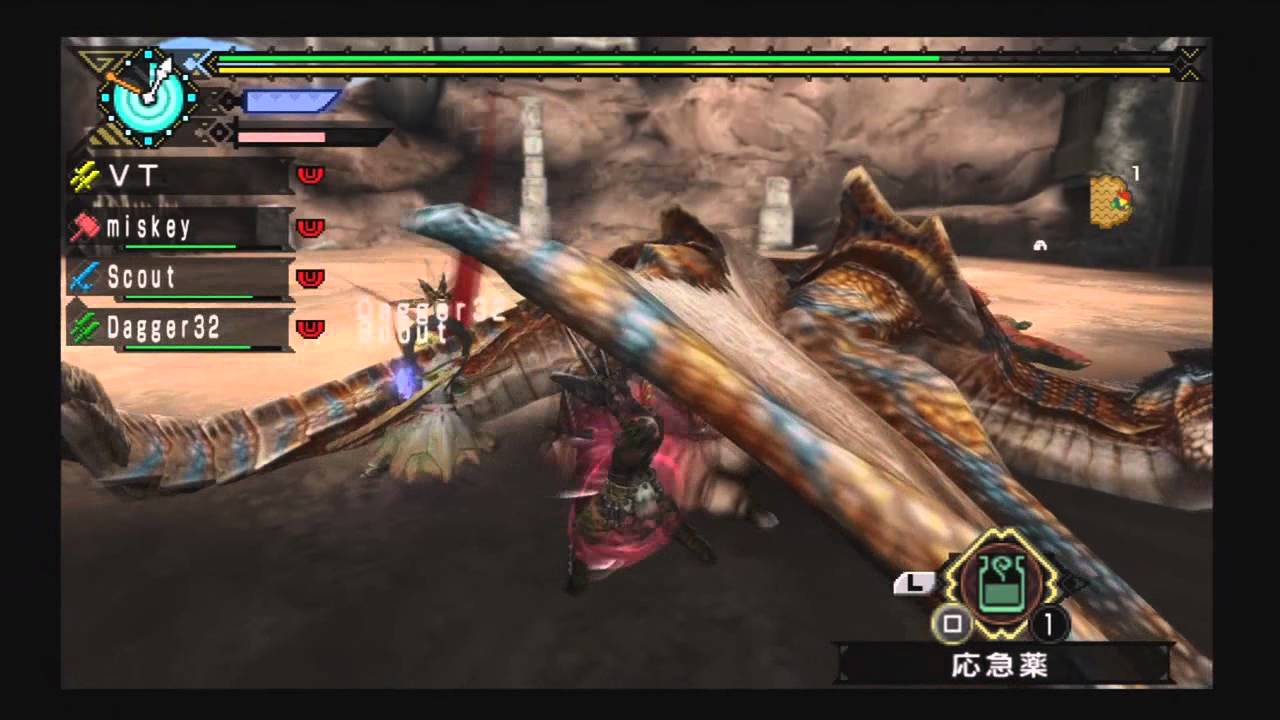 MHP3 HD - Giggi/Tigrex/Dobo - YouTube