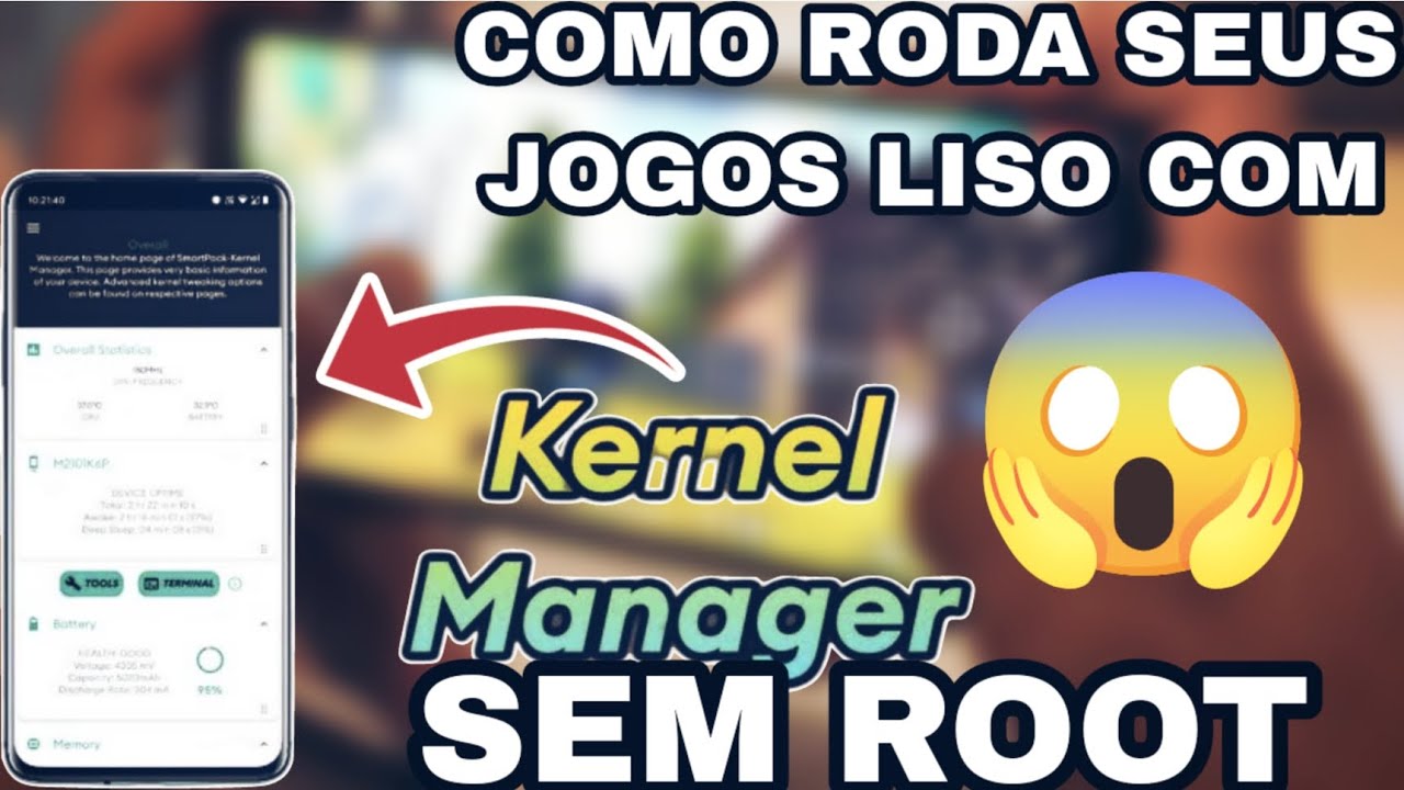 NOVO KERNEL MANAGER | SEM ROOT | MUITA PERFORMANCE EM JOGOS - YouTube