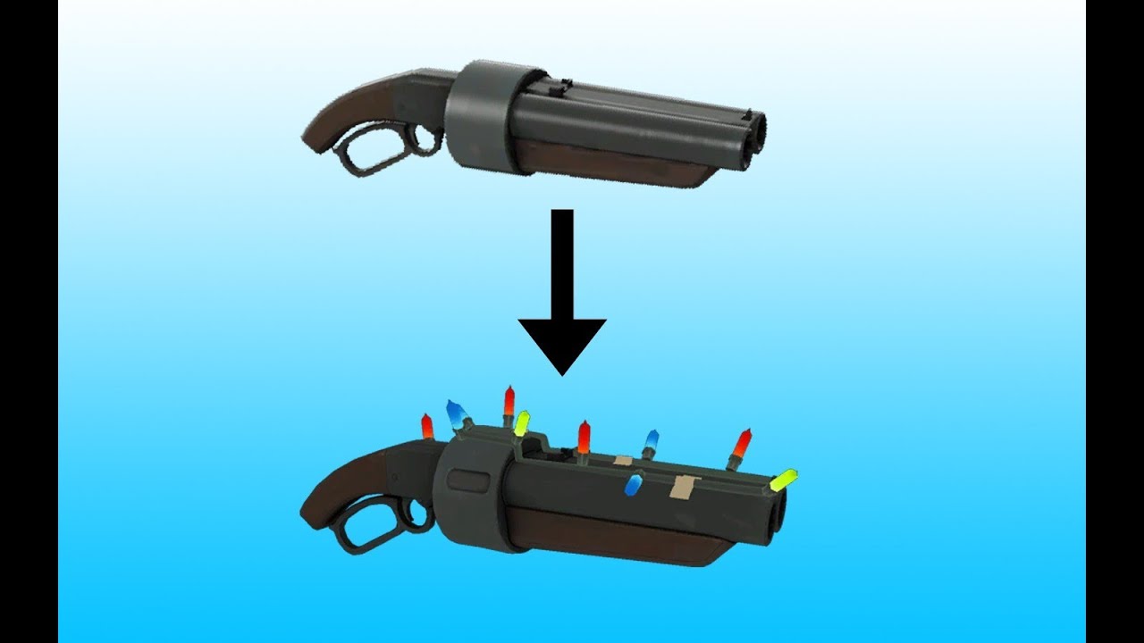 How to install TF2 Festive Stock Weapon Skin with new Steam Pipe - YouTube