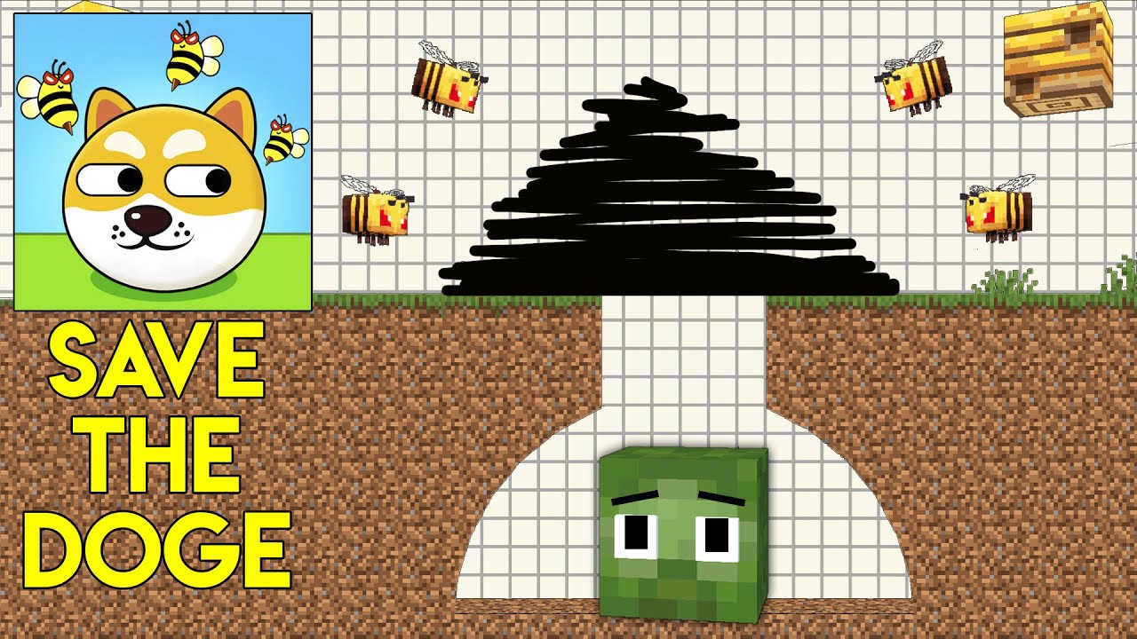 Mobs: Save the Doge Challenge - Animations - YouTube
