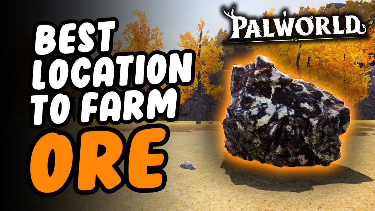 Best Location to Farm ORE | Palworld - YouTube
