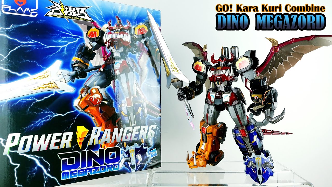 Review GO KARA KURI COMBINE Dino Megazord - YouTube