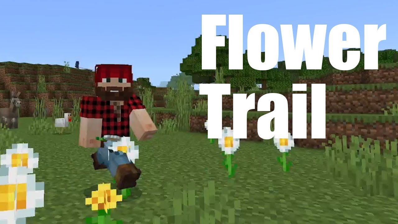 MakeCodeチュートリアル「Flower Trail」（教育版マインクラフト） / マイクラプログラミング教室・沖縄マイクラ部 - YouTube