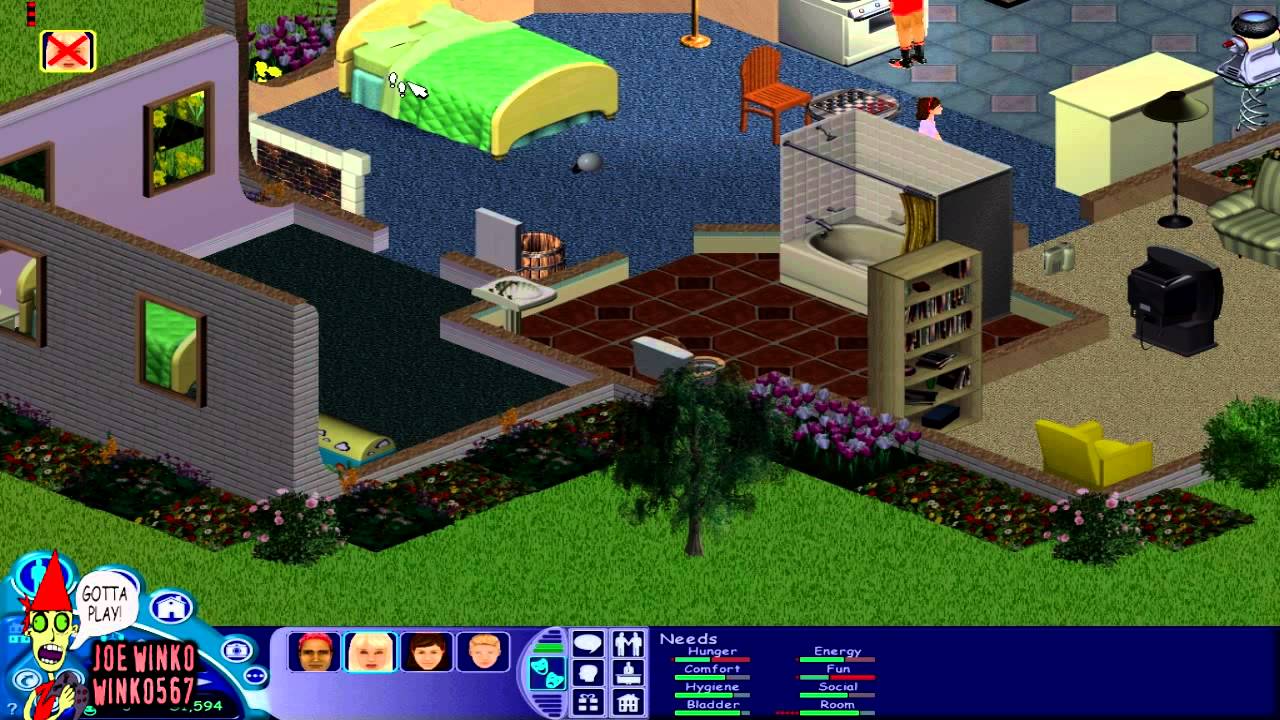Sims 1 Gameplay Series | 1x08 | Joe Winko - YouTube