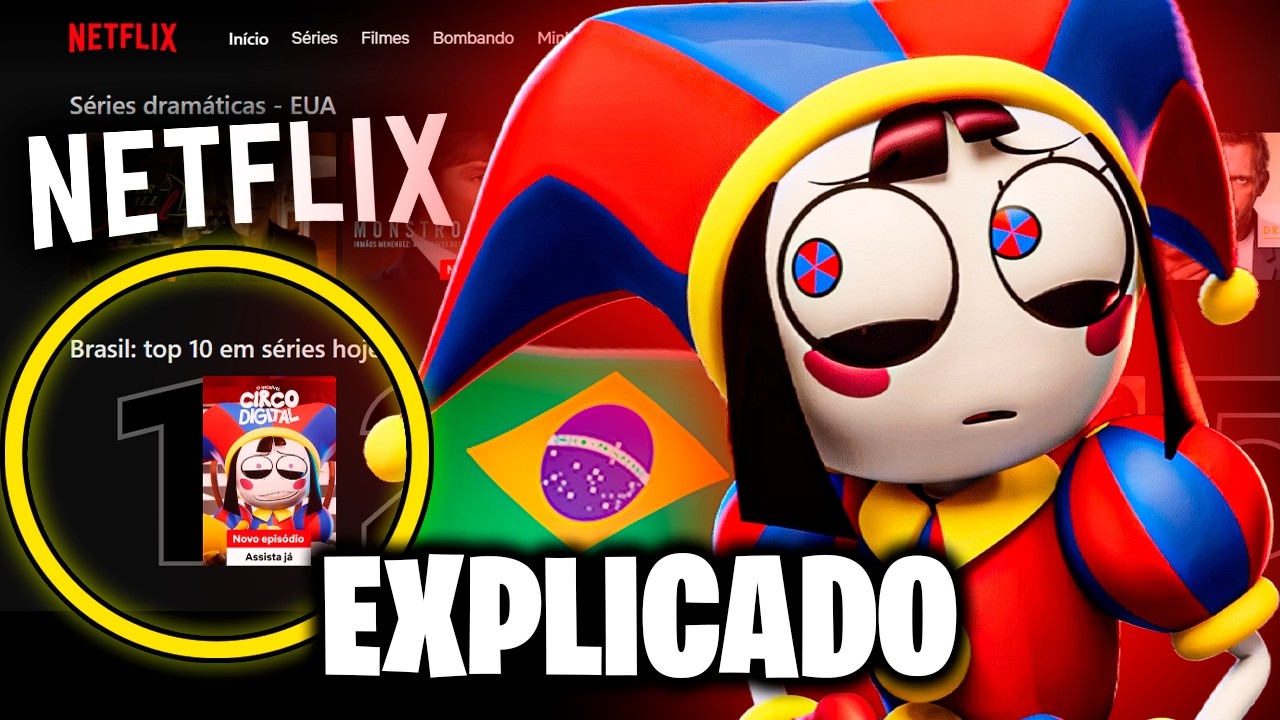 O Incrível Circo Digital é Top 1 na Netflix! - YouTube
