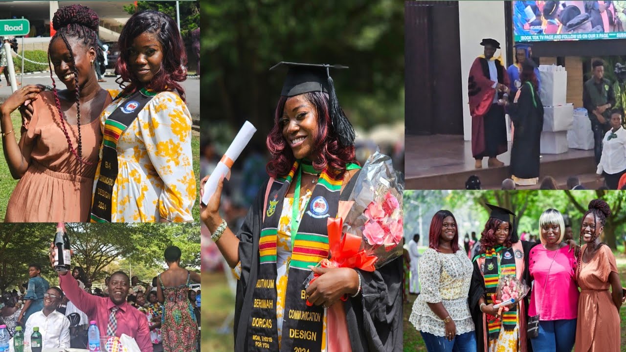 VLOG | Attending My Baby Girl's Ghanaian🇬🇭 University Graduation - YouTube