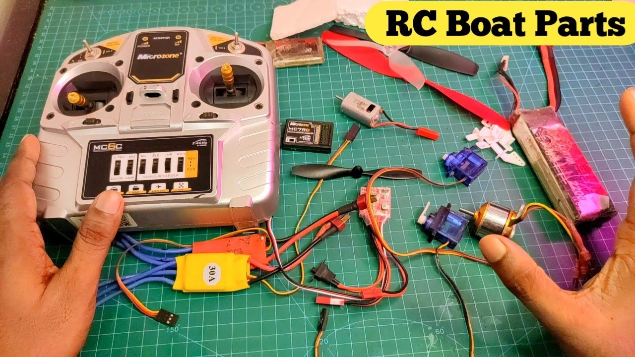 RC Boat Parts Review - How to Make RC Boat - RC Boat Parts Price - YouTube