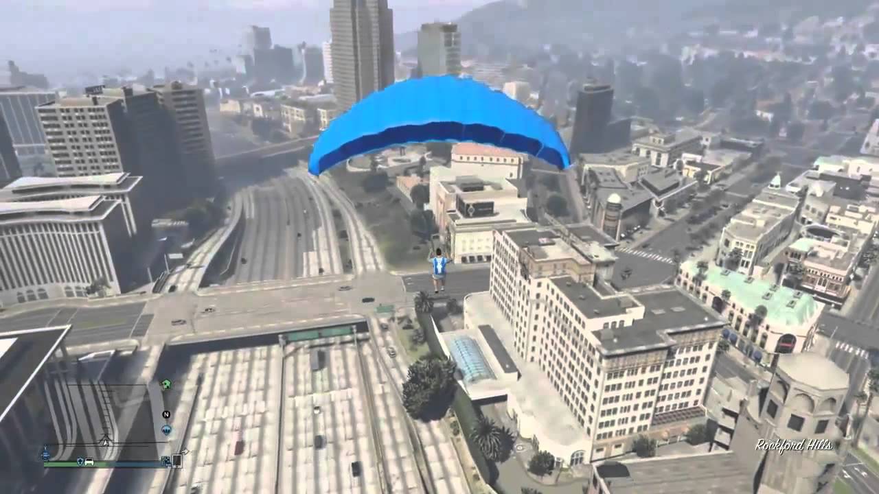 PARACHUTE EPIC!! | GTA Online | Race | PS4 | XBOX One | PC | Funny ...