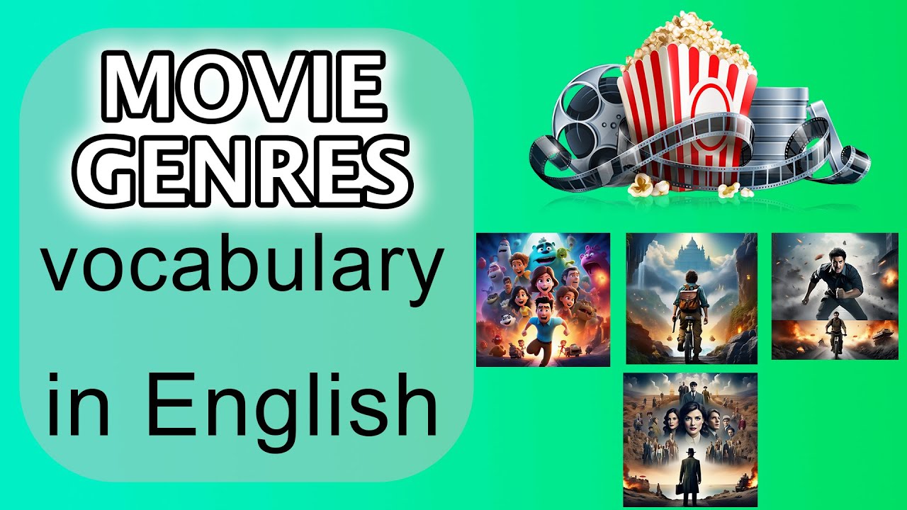 Film genres names in English language #filmgenre - YouTube