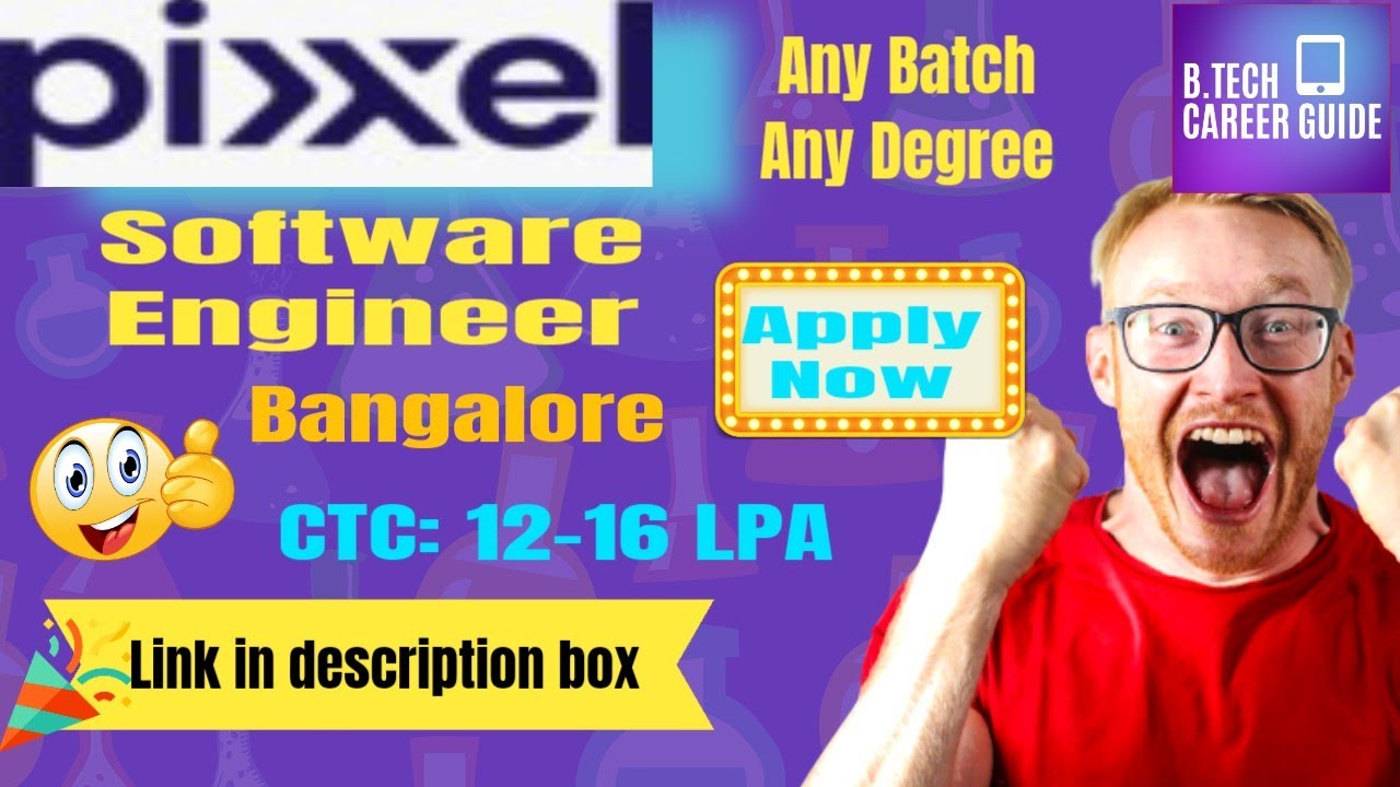 Pixel Hiring 📢📢| Software Engineer | CTC: 12-16 LPA | 😲 Apply Asap # ...