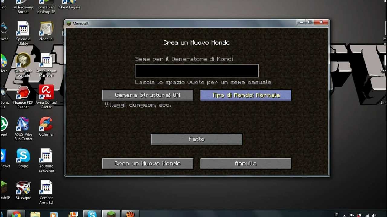 Minecraft SP 1.2.5 + Introduzione canale - YouTube