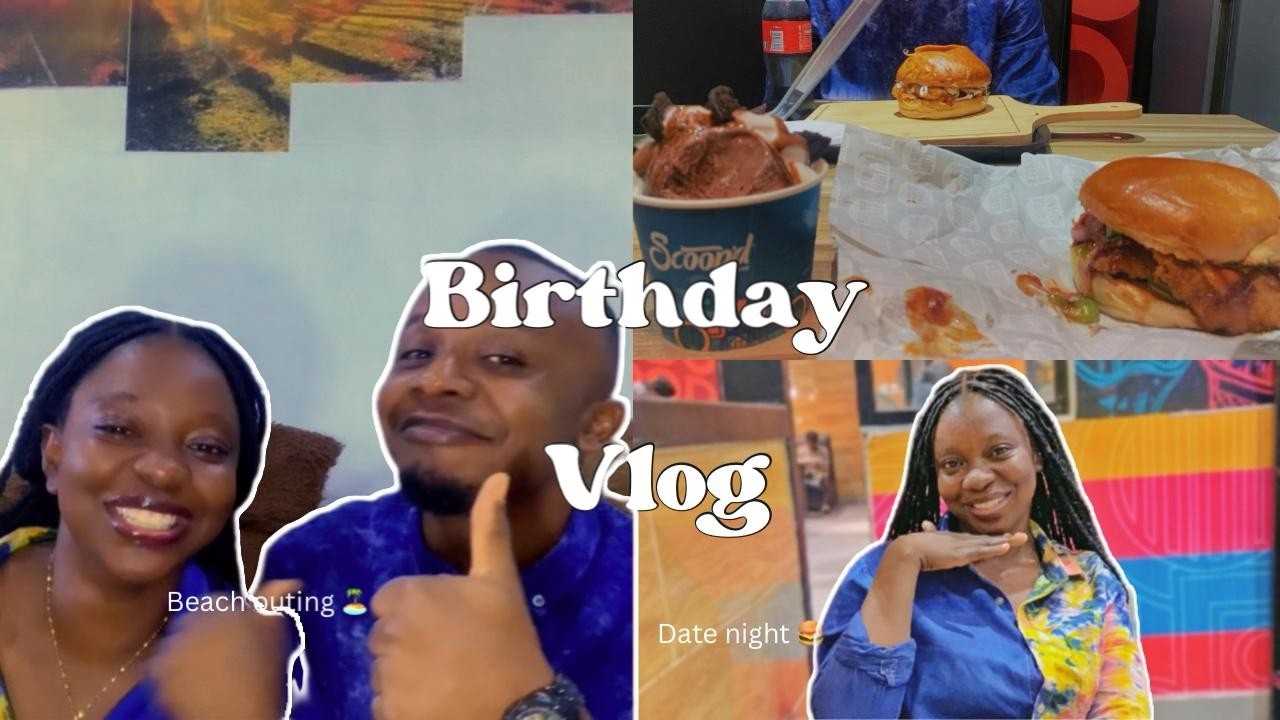 MY BIRTHDAY VLOG ….. (Beach Day ️ Date Night ) - YouTube
