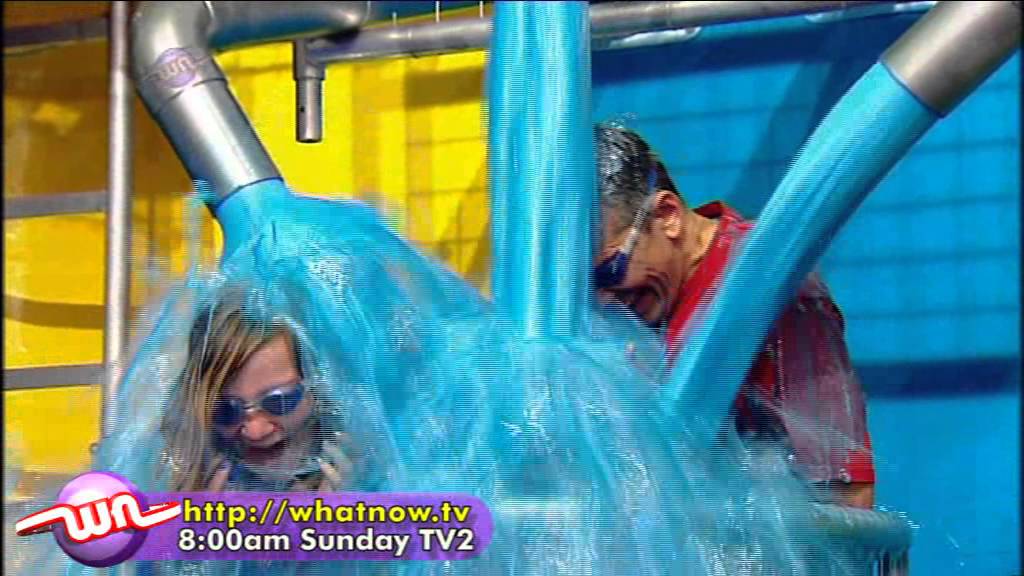 What Now - Masterchef judge Josh Emett is gunged - YouTube