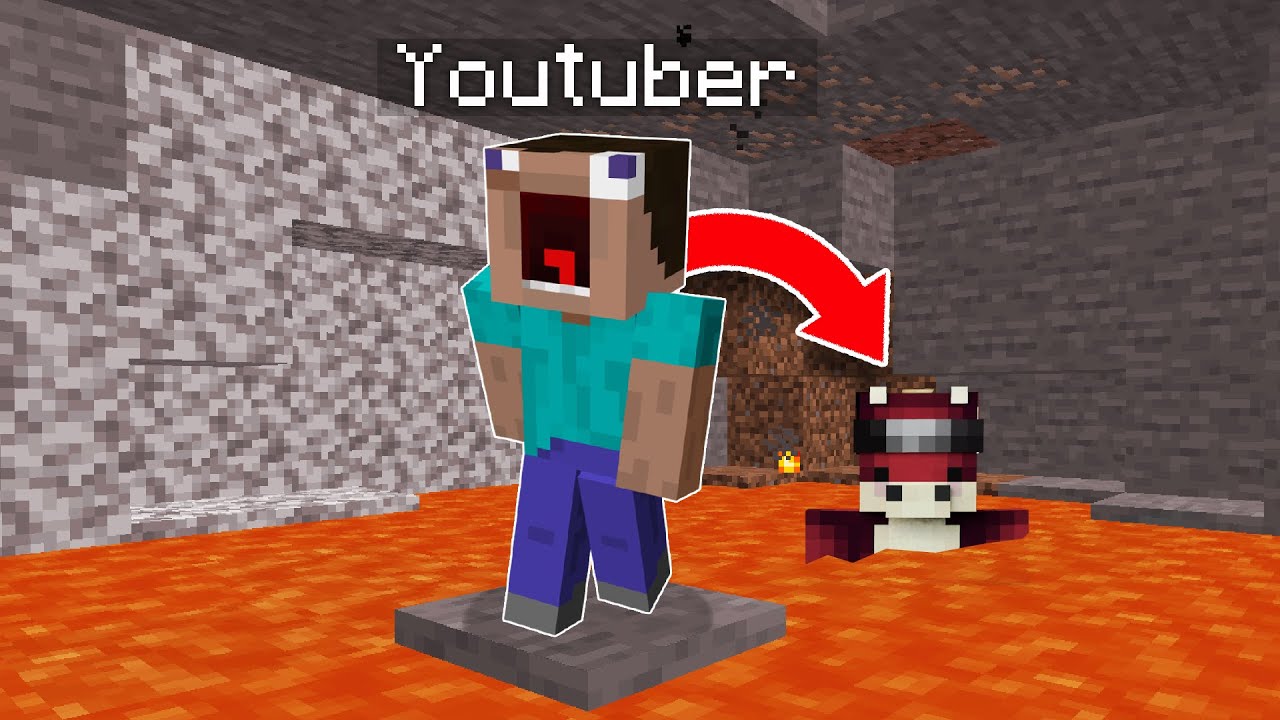Jai Troll Ce Youtuber En Contrôlant Son Jeu Sur Minecraft Trop