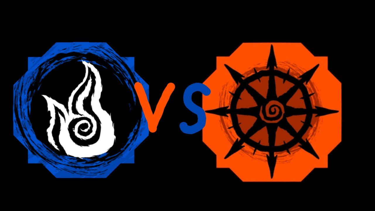 PYROMANIA vs CHAOS. roblox , shindo life - YouTube