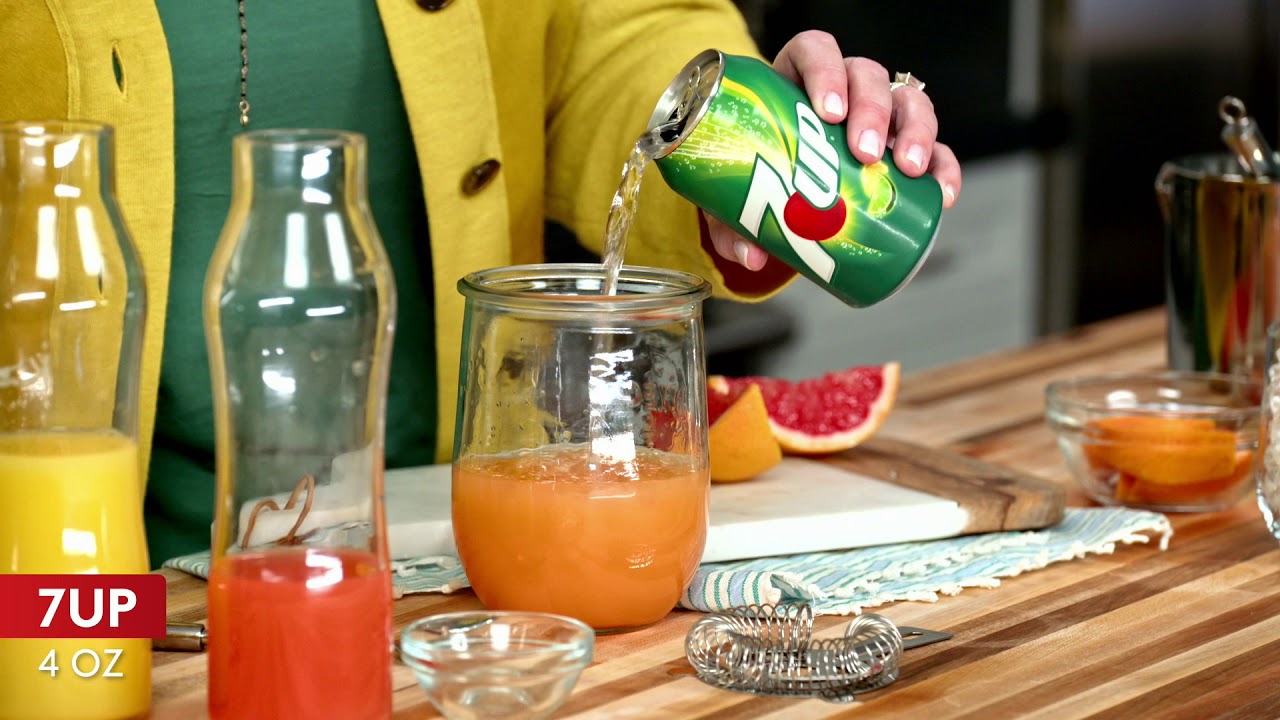 7UP Grapefruit Cocktail Generic - YouTube