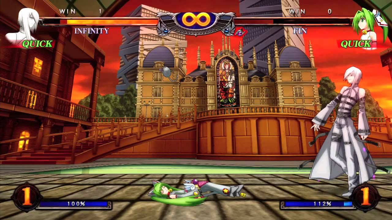 Phantom Breaker Video Game, Infinity Vs. Fin HD - Video Clip - Game ...