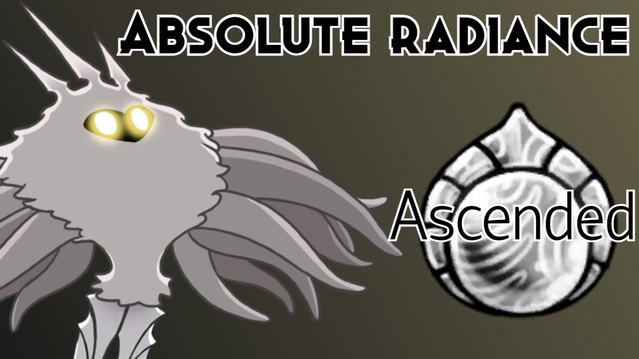 Hollow knight-Absolute radiance Ascended Hall of Gods - YouTube