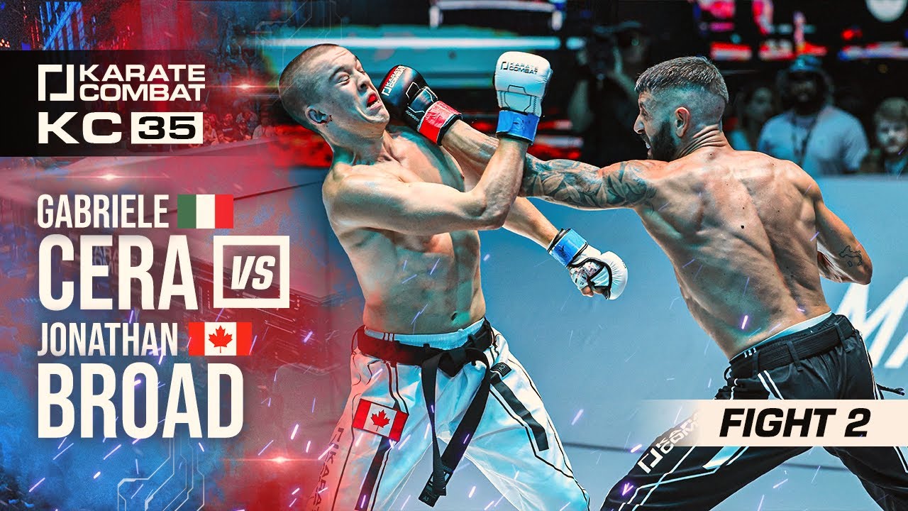 Karate Combat 35: Gabriele Cera vs Jonnie Broad - YouTube