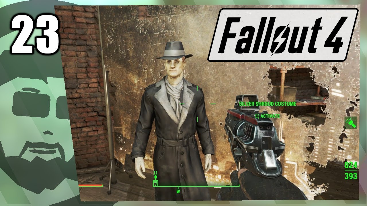 Exploration, Hubris Comics and the Silver Shroud | Fallout 4 | Part 23 ...