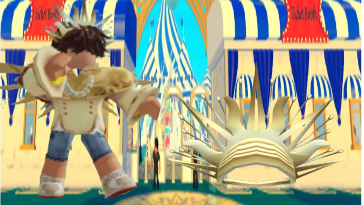 How to get the Cirque Sun Inspired Crown in Roblox Cirque Du Soleil ...