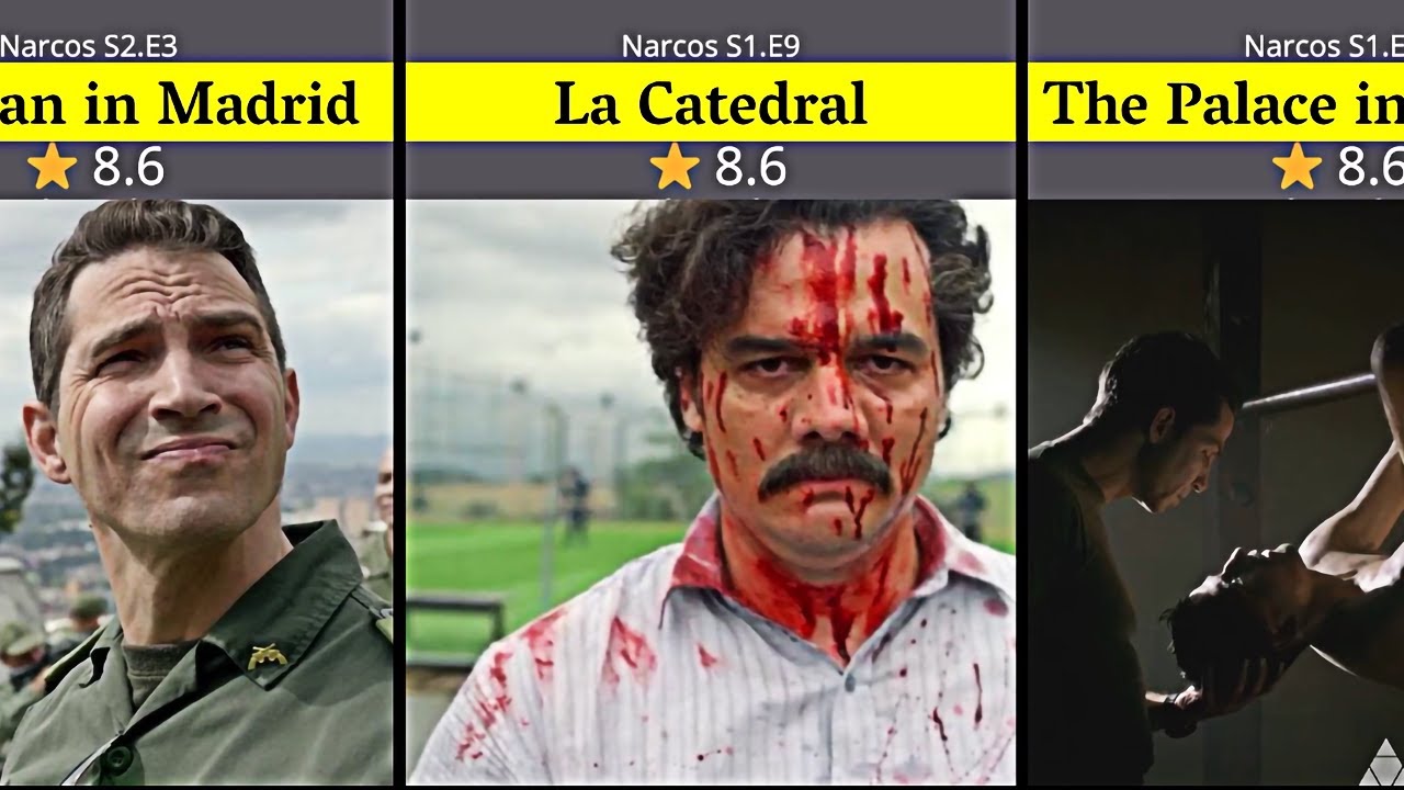 Narcos All Episodes Ranked From Worst To Best (Season 1 - 3) - YouTube