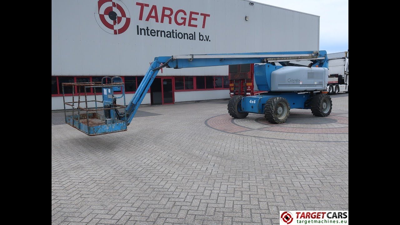 778505 GENIE Z-80/60 ARTICULATED Z80/60 4x4x4 DIESEL BOOM LIFT W/JIB ...