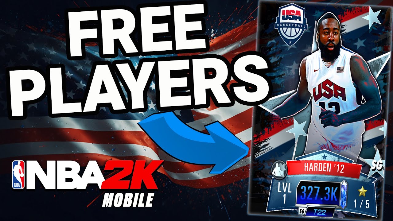 How To Get Free Team USA Players In NBA 2K Mobile - YouTube