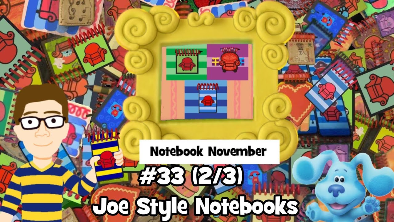 Notebook November #33 (2/3) Joe Style Notebooks - YouTube