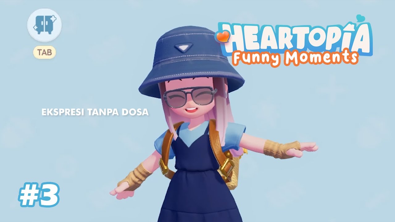 DAY ONE COSPLAY JADI MALING DI KOMPLEK HEARTOPIA 🥷 | MOMEN LUCU MAIN ...