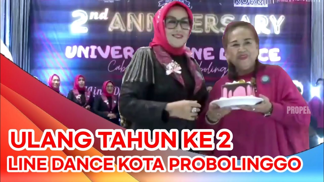 ANNIVERSARY 2nd SG UNIVERSAL LINE DANCE Kota Probolinggo ...