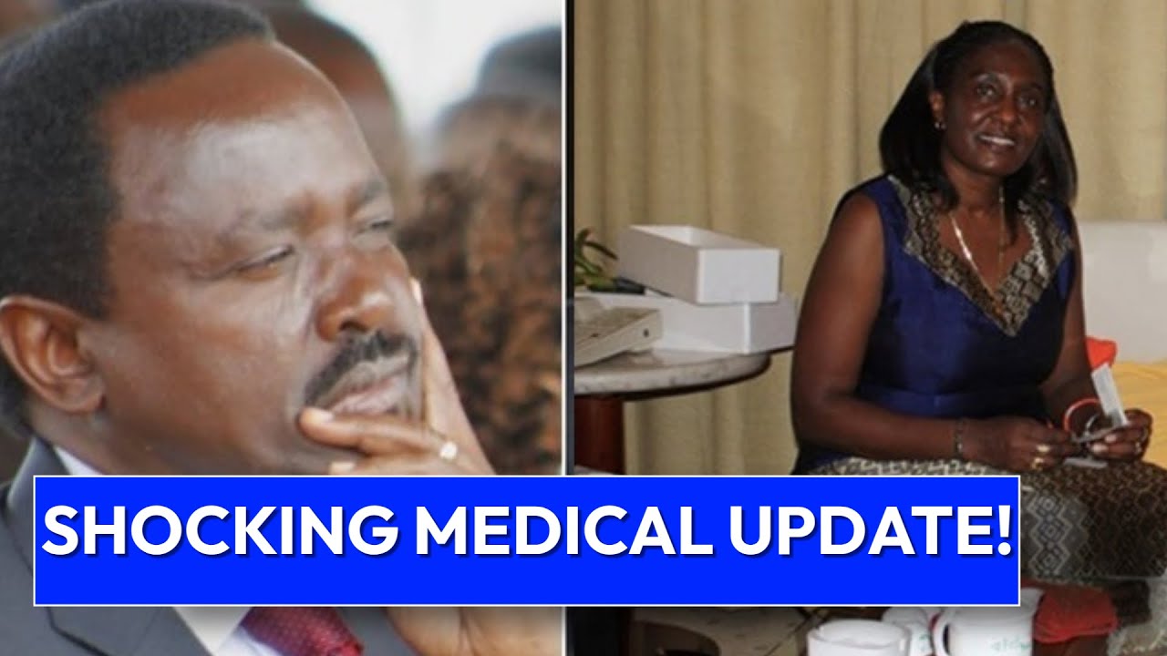 SAD💔😭! Kalonzo Gives A Shocking Health Update On His Wife's Condition ...