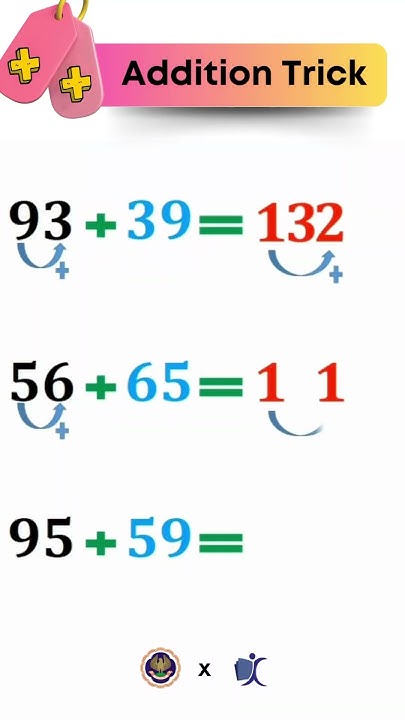 Master Addition in Seconds! ⏱️ Learn this simple trick and solve sums ...