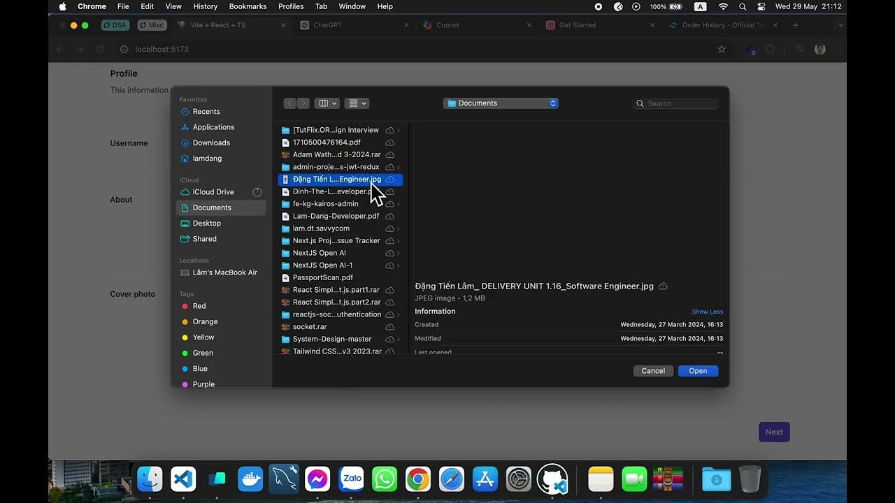 Multi Step Form & Pdf profile download - Reactjs - Nodejs - Puppeteer - YouTube