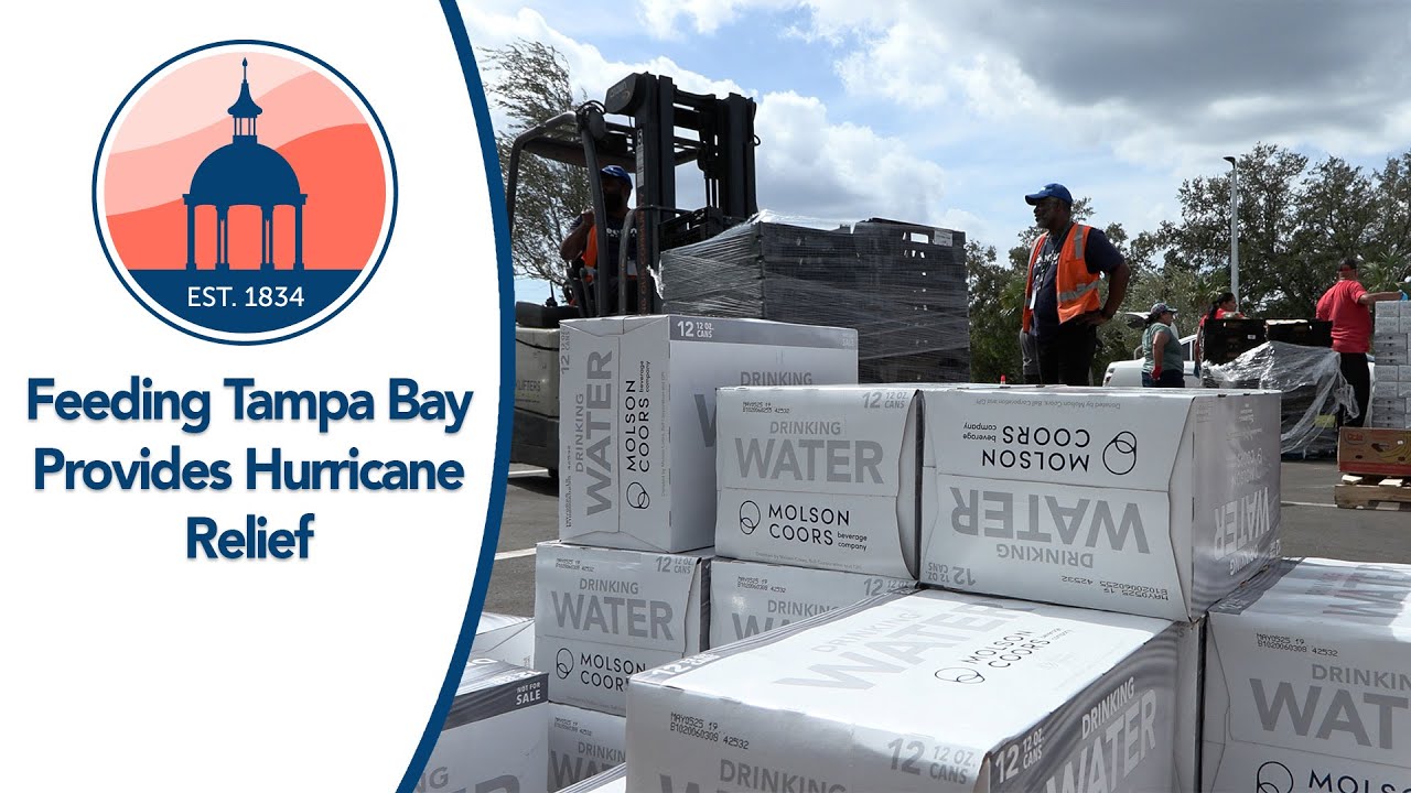 Feeding Tampa Bay Provides Hurricane Relief - YouTube