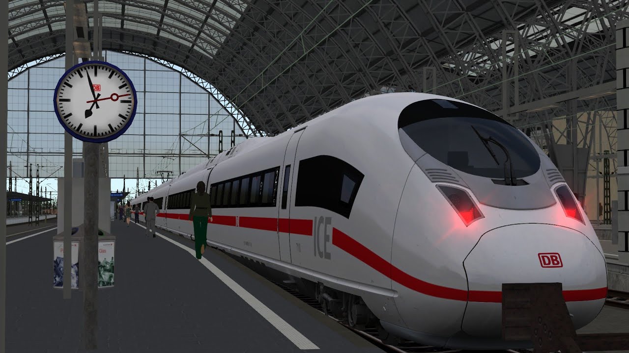 Train Simulator 2019 || ICE 3 BR 407 || Frankfurt High Speed: Frankfurt ...