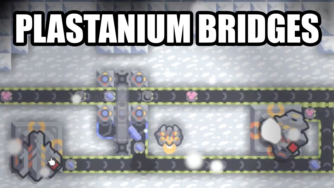 Mindustry | plastanium bridges | plastanium conveyor tips - YouTube