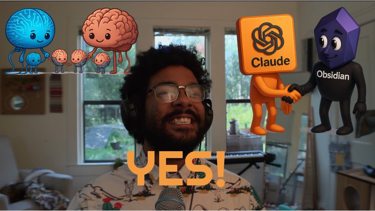 I Built a Second Brain That Thinks With Me (Obsidian + Claude AI) - YouTube