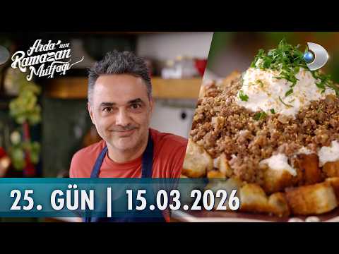 Arda'nın Ramazan Mutfağı 25. Gün | Pide Tiridi, Mücver Tart ve Çikolatalı Şekerpare