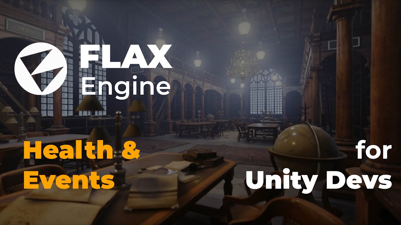 🕹️ Flax Engine for Unity Developers 🎮 - Health Component & Events # ...
