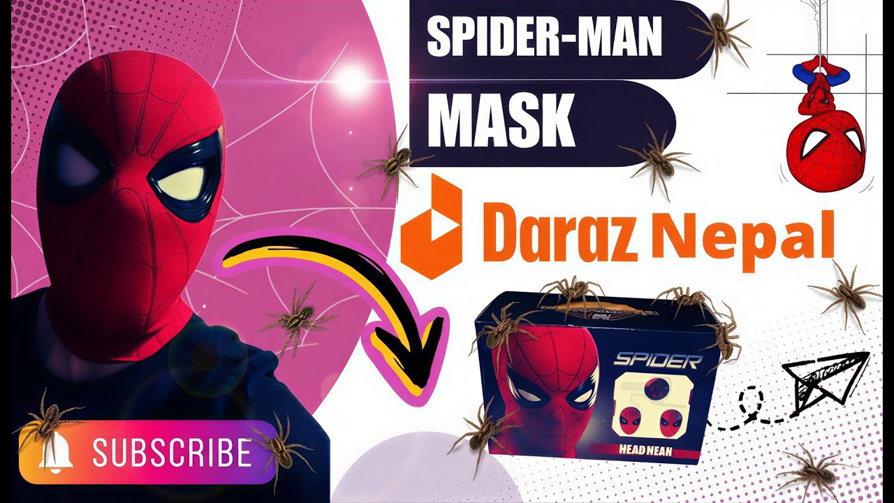 "Spider-Man Mask DIY Tutorial! 🕷️ How to Make a REALISTIC Mask at Home ...