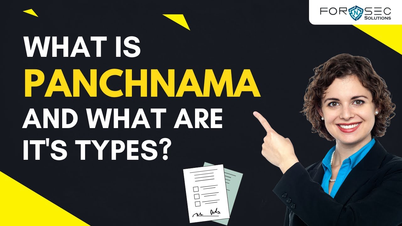 What is Panchnama ? I पंचनामा क्या होता है? I What are it's types ...