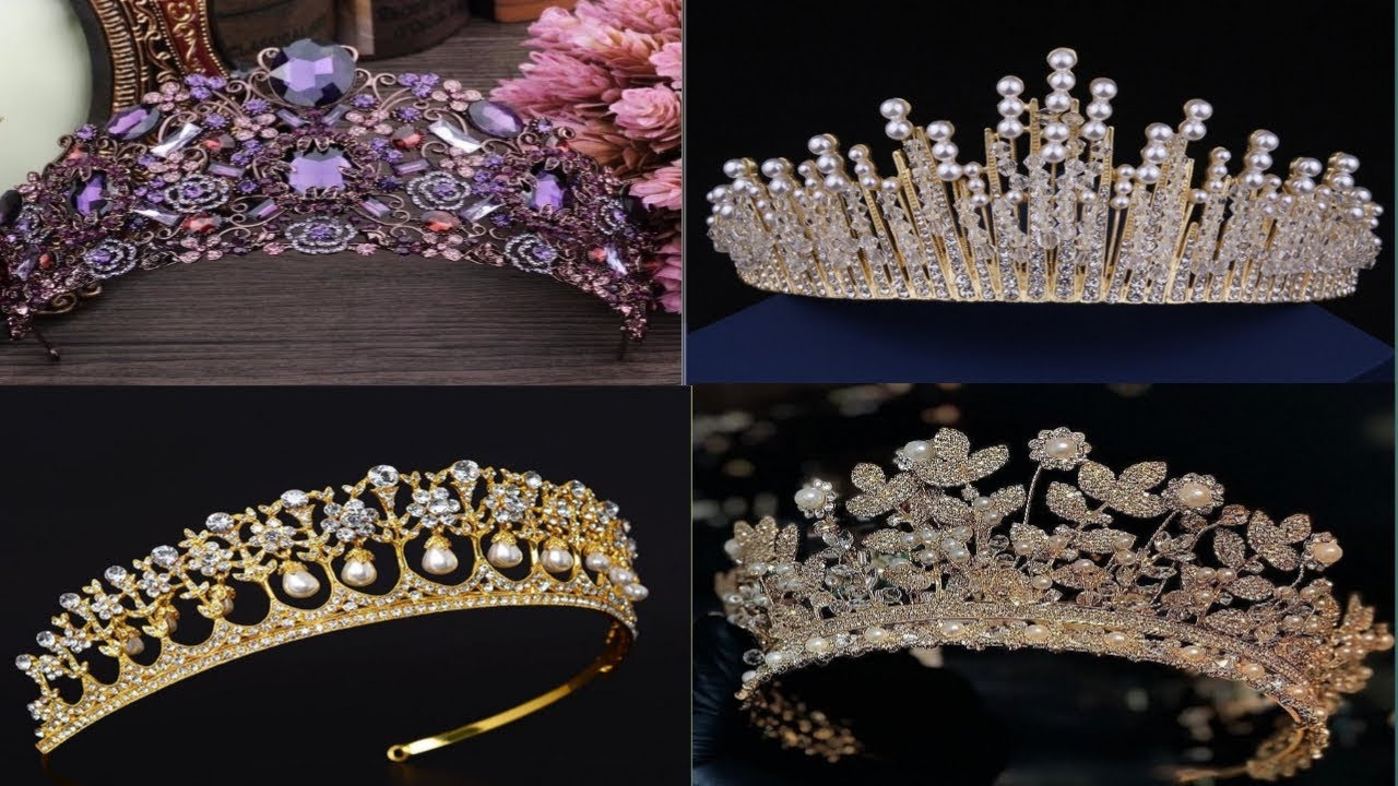 Latest crown design for brides 2019 || Stylish crown design for ...