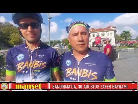 Bandırma bisiklet gurubu banbis 30 AĞUSTOS ZAFER BAYRAMINDA 30 kmlik Tatlısu parkurunda pedal bastı.