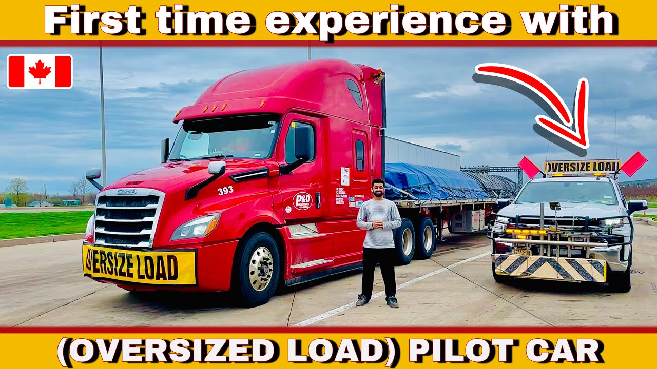 First Time experience With PILOT car for oversized Load || VK184 - YouTube