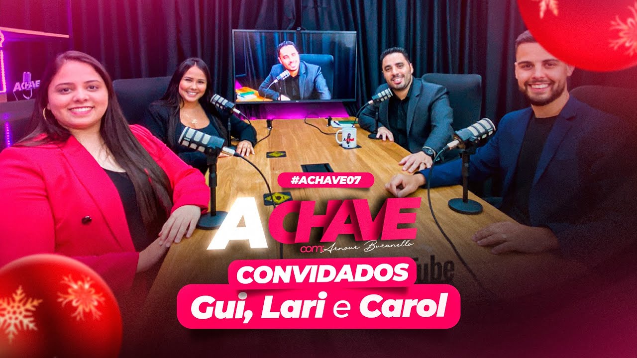 PROGRAMA ACHAVE ESPECIAL DE NATAL COM GUI, LARI E CAROL DA CLICK SEGUROS! - YouTube