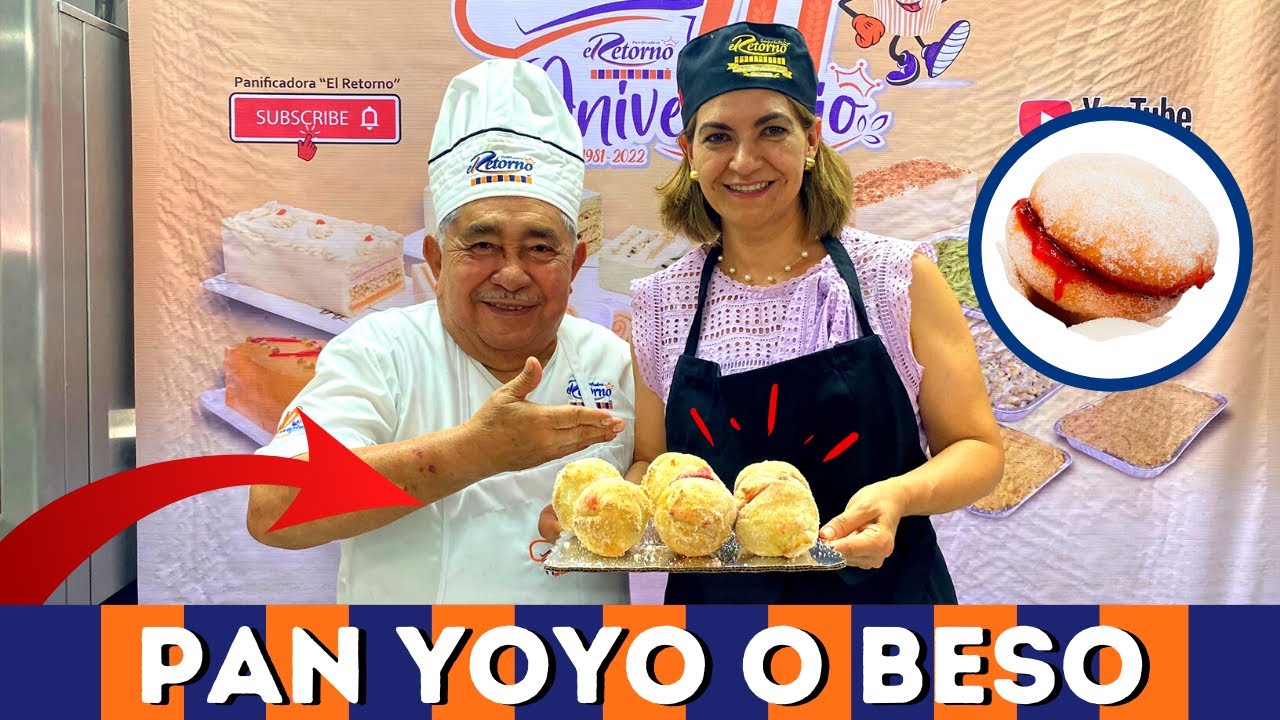 Así se PREPARA el PAN YOYO o BESO || Facil y Rapido || FT María Morfin ...